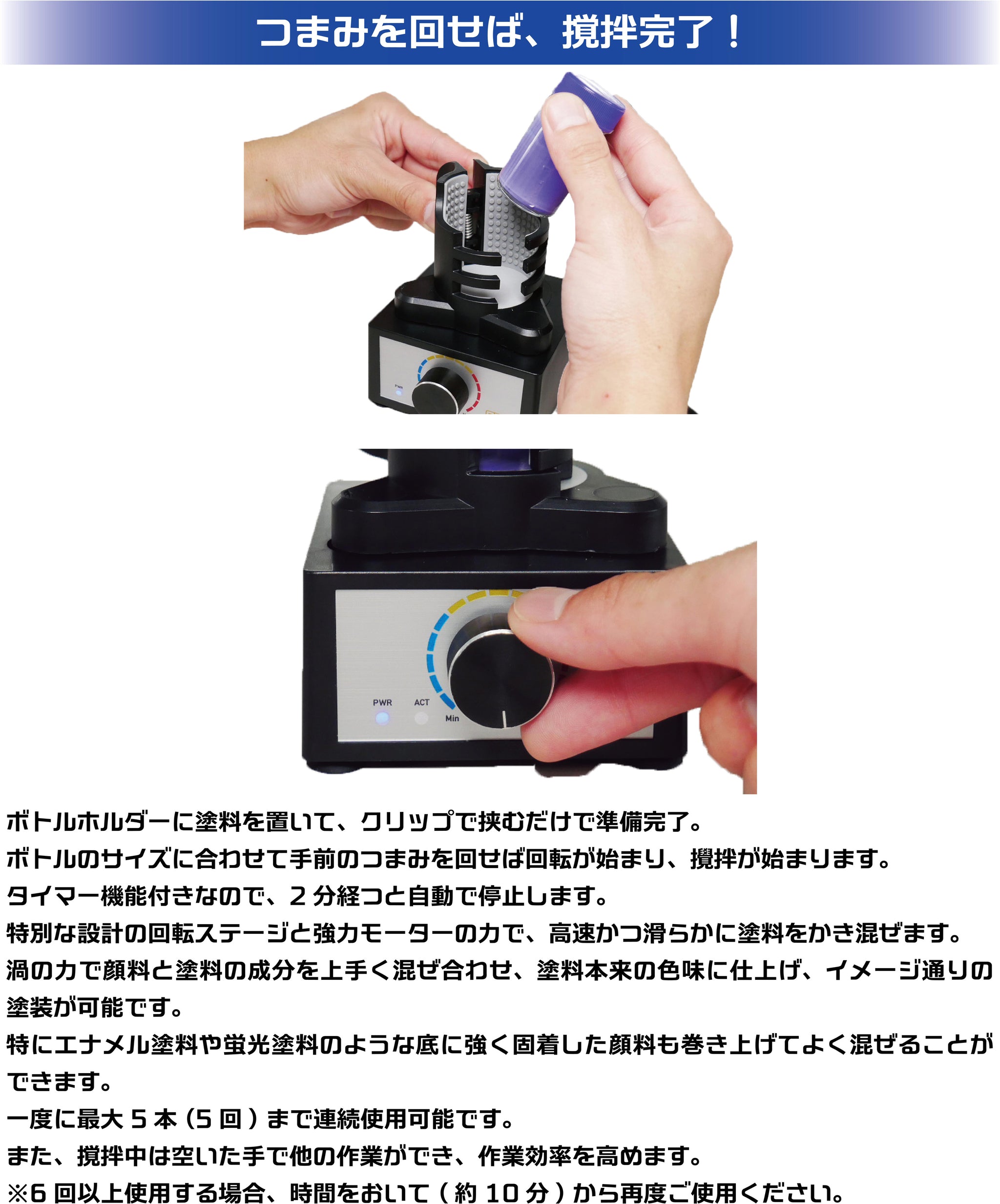 Vortex Stirrer Turbo by Plamo Improvement Commission – HOBBYMATE